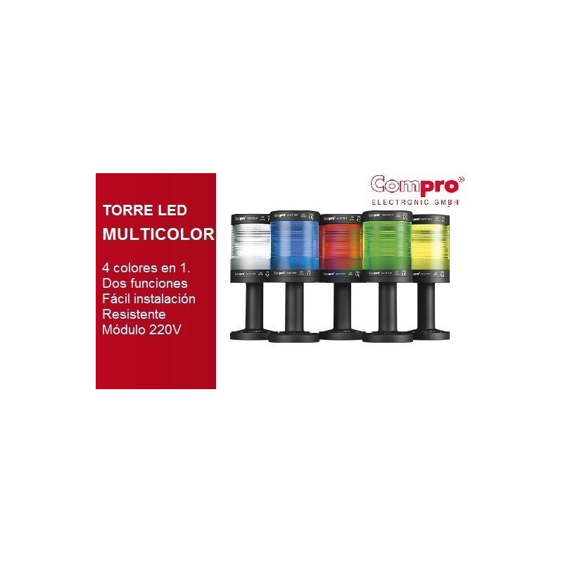 TORRE LUMINOSA LED- BALIZA LUMINOSA