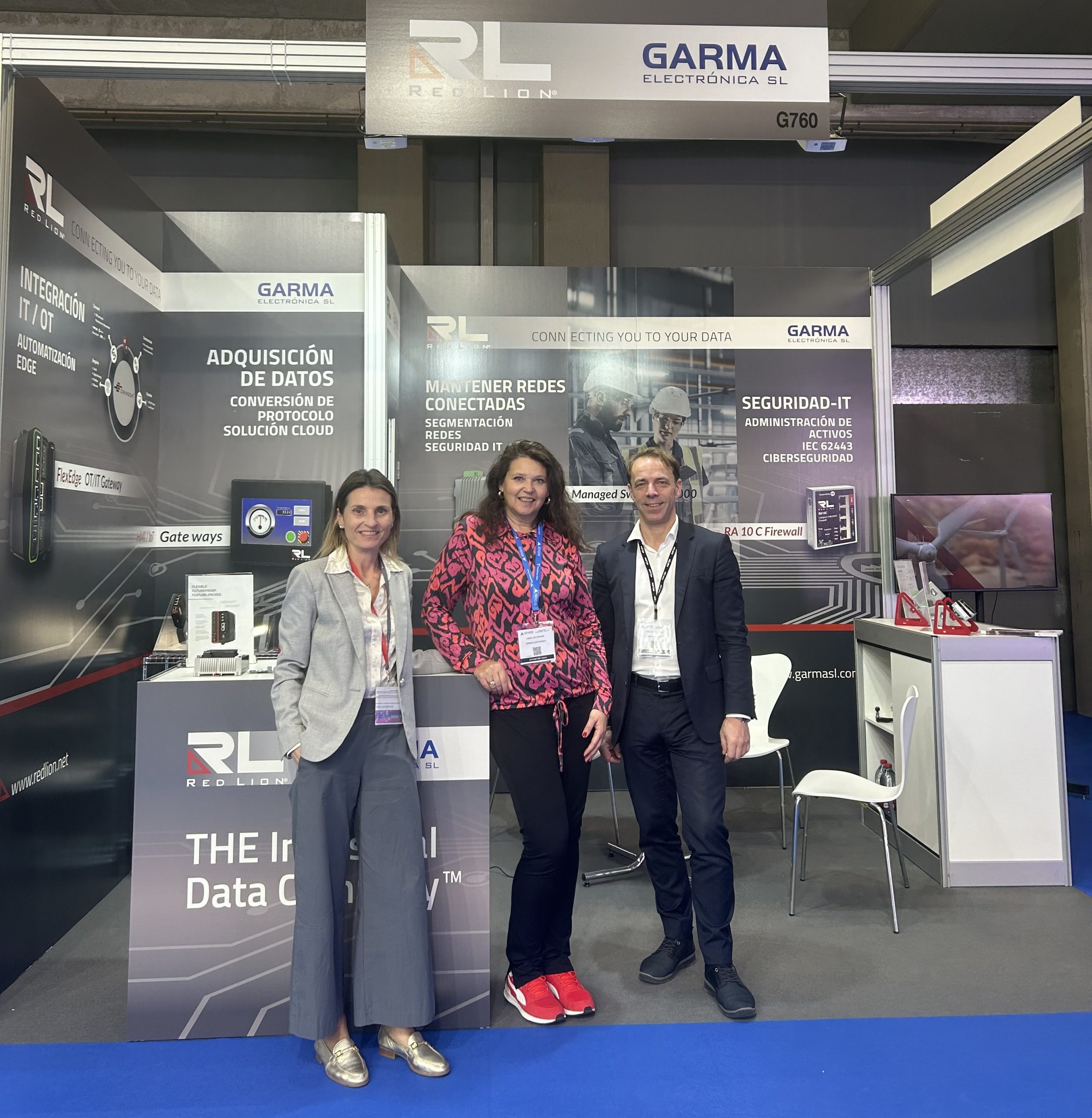 Garma Electrónica y Red Lion, Les agradecemos su visita en Advanced ...